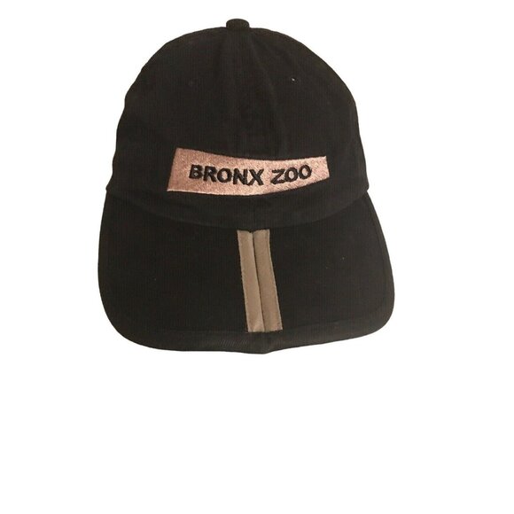 City Hunter | Accessories | New York Bronx Zoo Black Youth Hat Cap ...